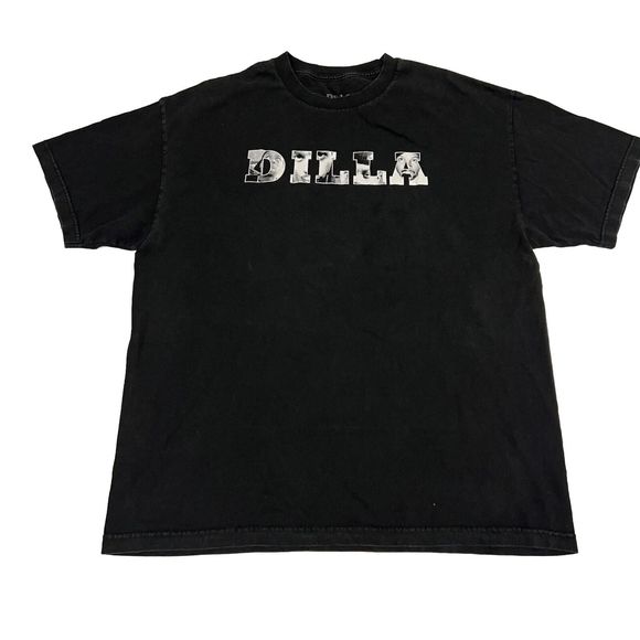 DILLA | Shirts | J Dilla James Yancey Jay Dee Since 974 Black Shirt Xl ...